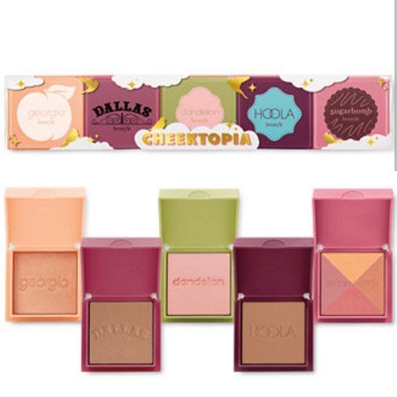 Benefit | Makeup | Benefit Cosmetics 5pc Cheektopia Mini Blush Bronzer ...